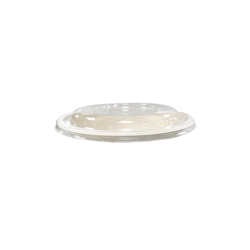 Round Bowl Natural Pulp - Lid | Maxiplast USA